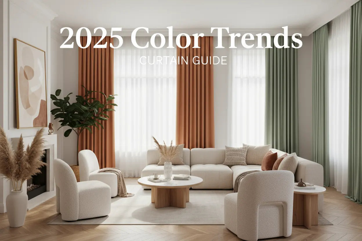 Curtain Color Trends for 2025 You Need to Know: Complete Color Guide ...